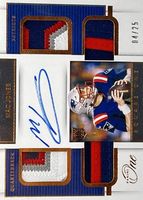 Mac Jones 2021 One #76 Square One Autographs - Bronze /25 Price Guide ...