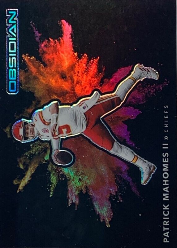 Patrick Mahomes II 2021 Obsidian #CB-1 Black Color Blast /(SSP) Price ...