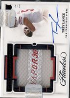 Trey Lance 2021 Flawless #RCA-TRL Rookie Cleat Autographs /5 Price ...
