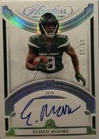 Elijah Moore 2021 Flawless #RGS-EMO Rookie Gems Signatures - Diamond ...