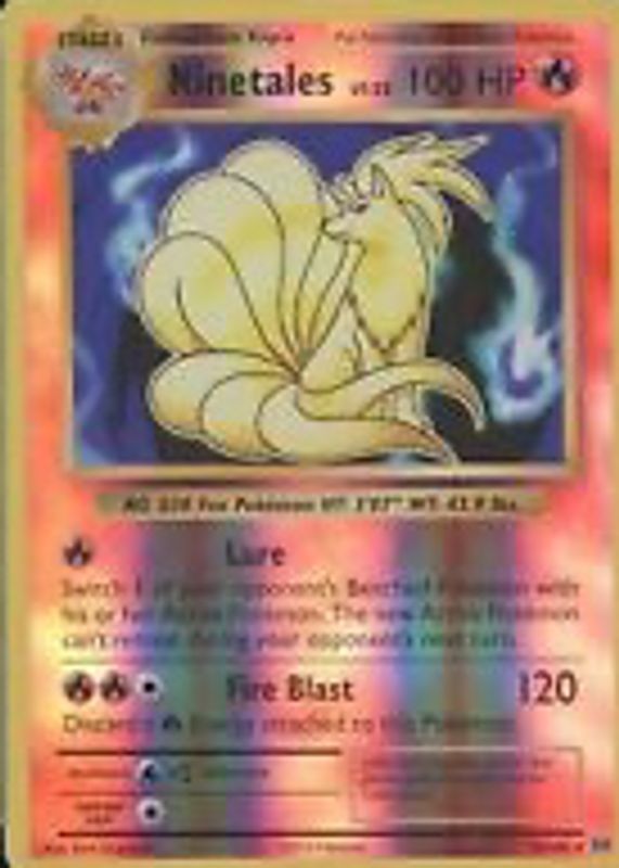 Ninetales 2016 XY: Evolutions #015/108 Reverse Holo Price Guide - Sports Card Investor
