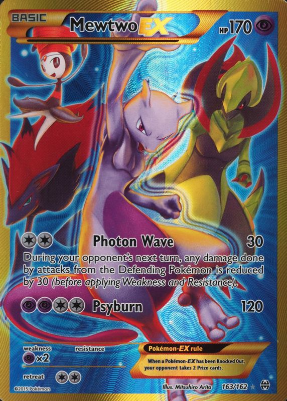 Mewtwo EX 2015 XY: BREAKthrough #163/162 Holo (Secret) Price Guide ...