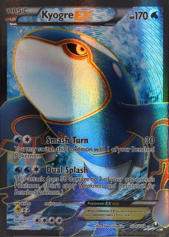 Kyogre EX Pokemon Cards Price Guide - Sports Card Investor