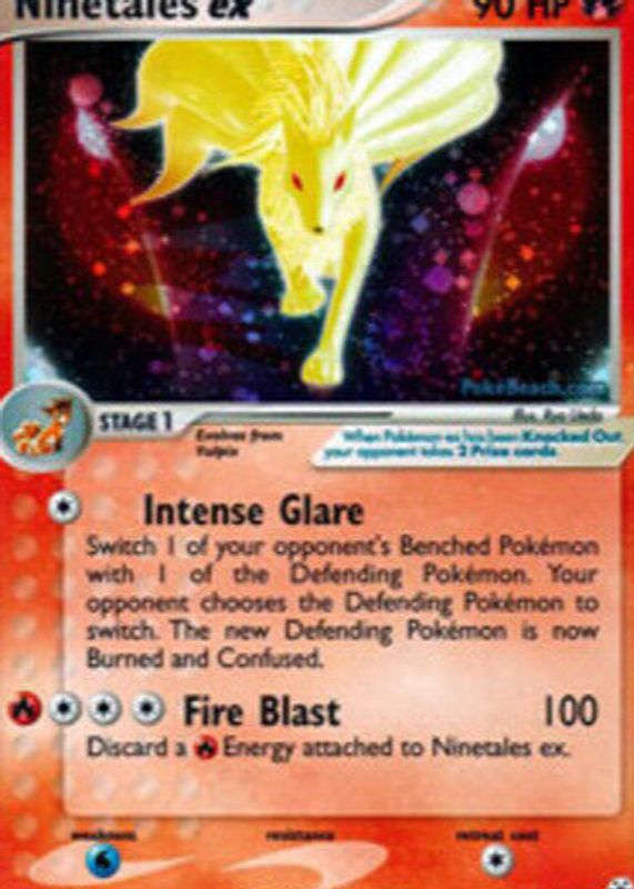 Ninetales ex 2004 EX: Hidden Legends #096/101 Holo Price Guide - Sports ...