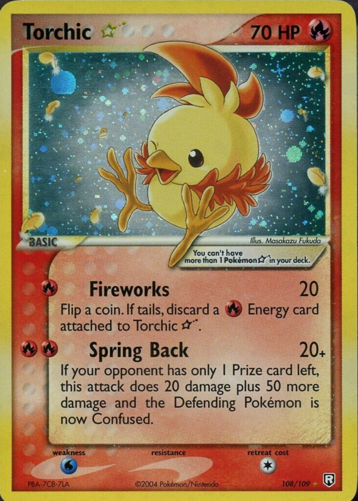 Torchic Star Pokemon Cards Price Guide - Sports Card Investor