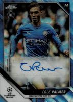 Cole Palmer 2021 Topps Chrome UEFA Champions League #CA-CP Autographs ...