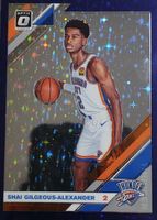 Shai Gilgeous-Alexander 2019 Optic #113 FOTL Purple Stars /29 Price ...