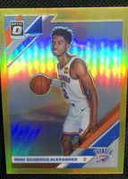 Shai Gilgeous-Alexander 2019 Optic #113 Gold /10 Price Guide - Sports ...