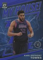 Karl-Anthony Towns 2019 Optic #2 My House! - Purple PSA 10 Price Guide ...