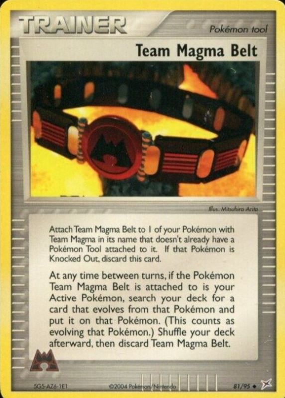Team Magma Belt Pokemon Cards Price Guide - Sports Card Investor