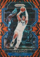 Luka Doncic 2021 Prizm #223 Choice Tiger Stripe /(SSP) Price Guide ...