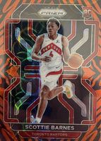Scottie Barnes 2021 Prizm #320 Choice Tiger Stripe /(SSP) Price Guide ...