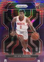 Jalen Green 2021 Prizm #306 Factory Set Purple Hyper Price Guide ...