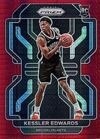 Kessler Edwards 2021 Prizm #284 Factory Set Red Hyper Price Guide ...