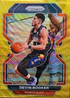 Devin Booker 2021 Prizm #203 Gold Wave /10 RAW Price Guide - Sports ...