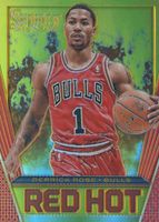 Derrick Rose 2013 Select #26 Red Hot - Gold /10 PSA 10 Price Guide ...
