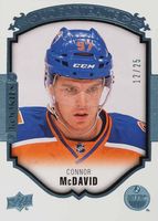 Connor McDavid 2015 Upper Deck #P-100 UD Portraits - Platinum Blue /25 ...