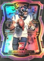 Deshaun Watson 2017 Select #164 Premier Level Purple Die-Cut /75 Price ...
