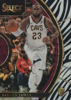 LeBron James 2017 Select #18 Concourse Zebra /(SSP) Price Guide ...