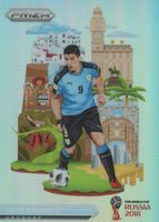Luis Suarez 2018 Prizm World Cup #23 National Landmarks /(SSP) Price ...