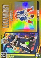 Mac Jones 2021 Optic #LL-14 Legendary Logos - Gold /10 Price Guide ...