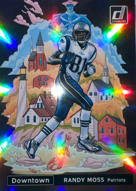Randy Moss 2021 Optic #DT-3 Downtown Price Guide - Sports Card Investor