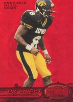 Tom Knight 1997 Metal Universe #187 Precious Metal Gems Red /135 Price ...