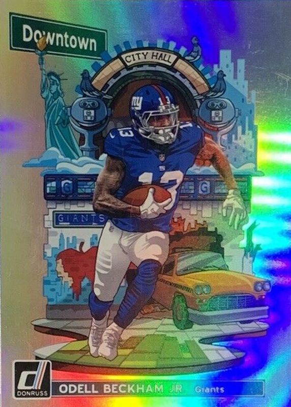Odell Beckham Jr. 2018 Donruss #DT-2 Downtown /(SSP) Price Guide ...
