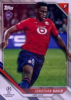 Jonathan David 2021 Topps UEFA Champions League #176 Base Price Guide ...