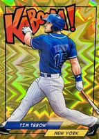 Tim Tebow 2018 Panini Rewards #K-TT Kaboom! - Gold /10 Price Guide ...