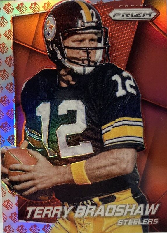 Terry Bradshaw 2014 Prizm #69 NFL Shield Logo /75 Price Guide - Sports ...