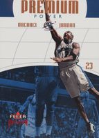 Michael Jordan 2002 Fleer Premium #4PP Premium Power - Ruby /100 Price ...