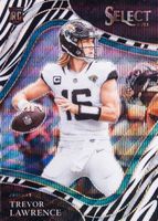 Trevor Lawrence 2021 Select #343 Field Level Zebra /(SSP) Price Guide ...