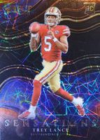 Trey Lance 2021 Select #SEN-12 Sensations - Black /1 Price Guide ...