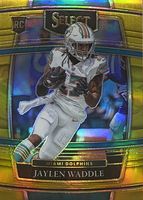 Jaylen Waddle 2021 Select #48 Concourse Gold /10 Price Guide - Sports ...