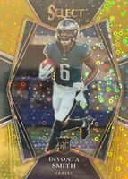 DeVonta Smith 2021 Select #149 Premier Level Gold Disco /10 Price Guide ...
