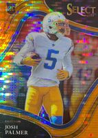 Josh Palmer 2021 Select #366 Field Level Neon Orange Pulsar /7 Price ...