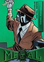 Crime Master 2021 SkyBox Marvel Metal Universe Spider-Man #20 Precious ...