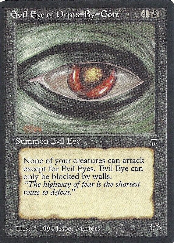 Evil Eye of Orms-by-Gore Magic: The Gathering Cards Price Guide ...