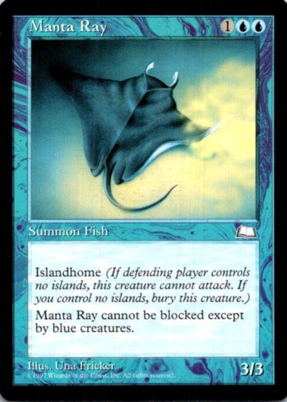 Manta Ray 1997 Weatherlight Base Price Guide - Sports Card Investor