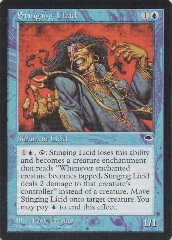 Stinging Licid 1997 Tempest Base Price Guide - Sports Card Investor