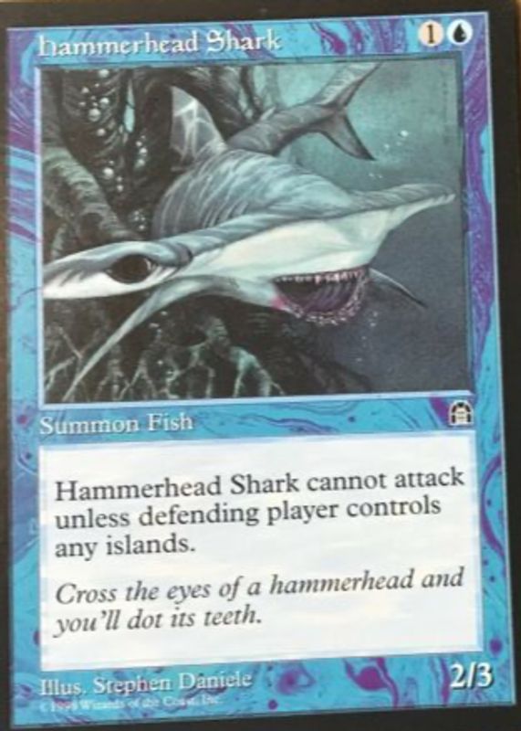 Hammerhead Shark 1998 Stronghold Base Price Guide - Sports Card Investor
