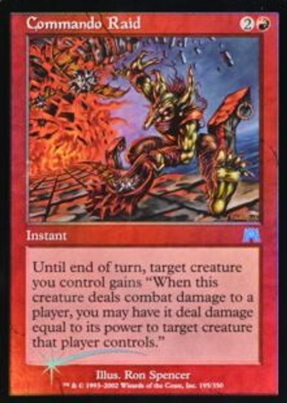 Commando Raid 2002 Onslaught #195 Foil Price Guide - Sports Card Investor