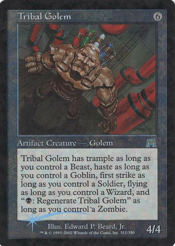 Tribal Golem Magic: The Gathering Cards Price Guide - Sports Card Investor