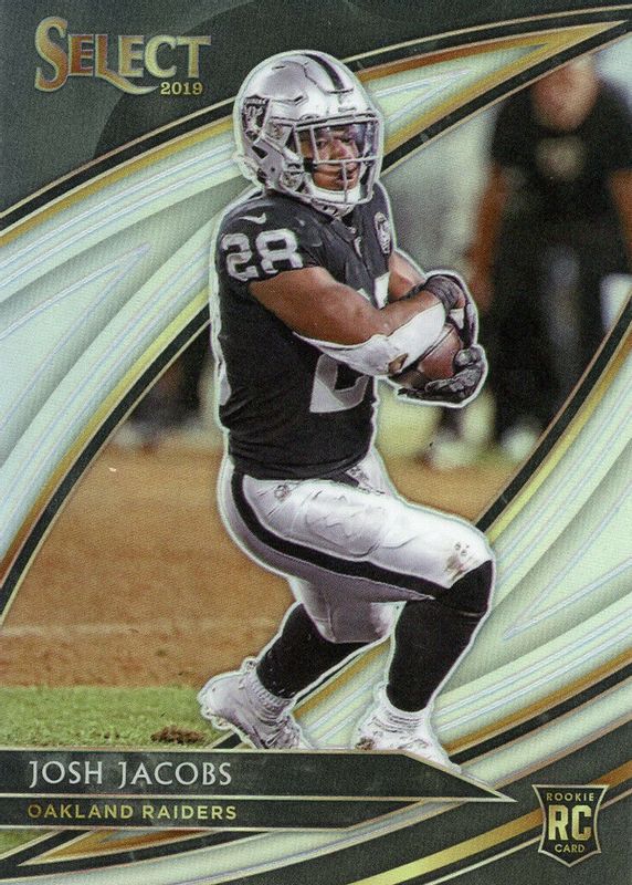 Josh Jacobs 2019 Select #208 Field Level Silver BGS 10 PRISTINE Price ...