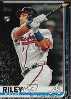 Austin Riley 2019 Topps Update #US100 Black /67 (Batting) Price Guide ...