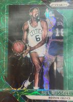 Bill Russell 2018 Prizm #25 Choice Green /8 BGS 9.5 Price Guide ...