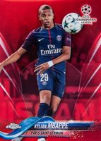Kylian Mbappe 2017 Topps Chrome UEFA Champions League #41 Red Refractor /10 Price Guide - Sports ...
