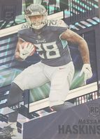 Hassan Haskins 2022 Elite #117 Razzle Dazzle /(SSP) BGS 9 Price Guide ...