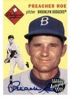Preacher Roe 2003 Topps Heritage #RO-PRO Real One Autographs Price ...
